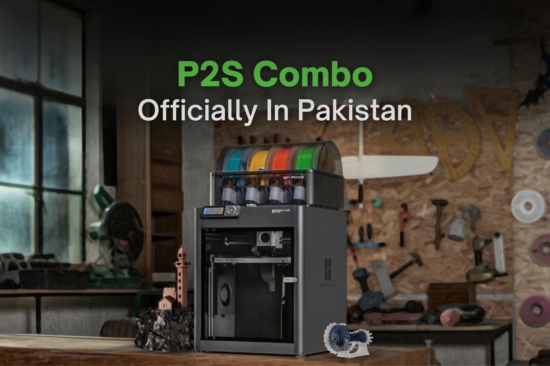 Bambu Lab P2S In Pakistan - Officially At Vertex 3D